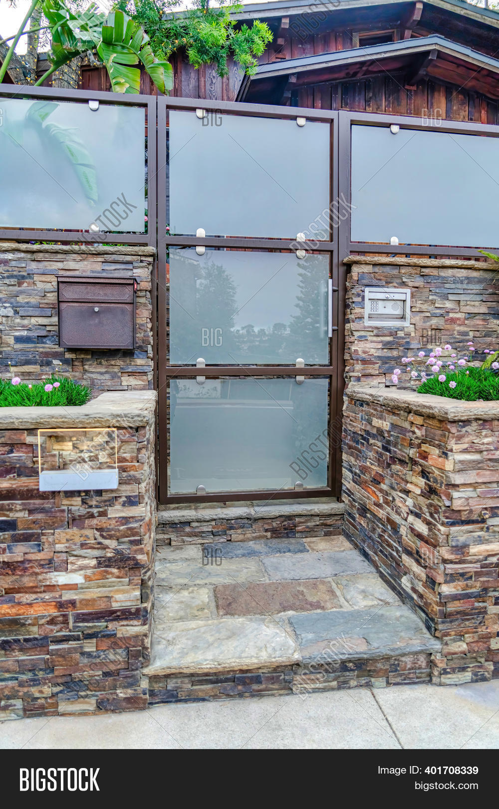 Glass Gate Entry Door Image & Photo (Free Trial) | Bigstock