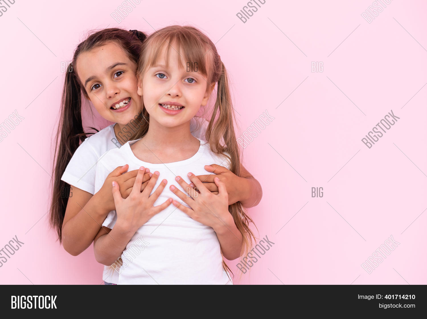 Two Little Girls Image & Photo (Free Trial) | Bigstock