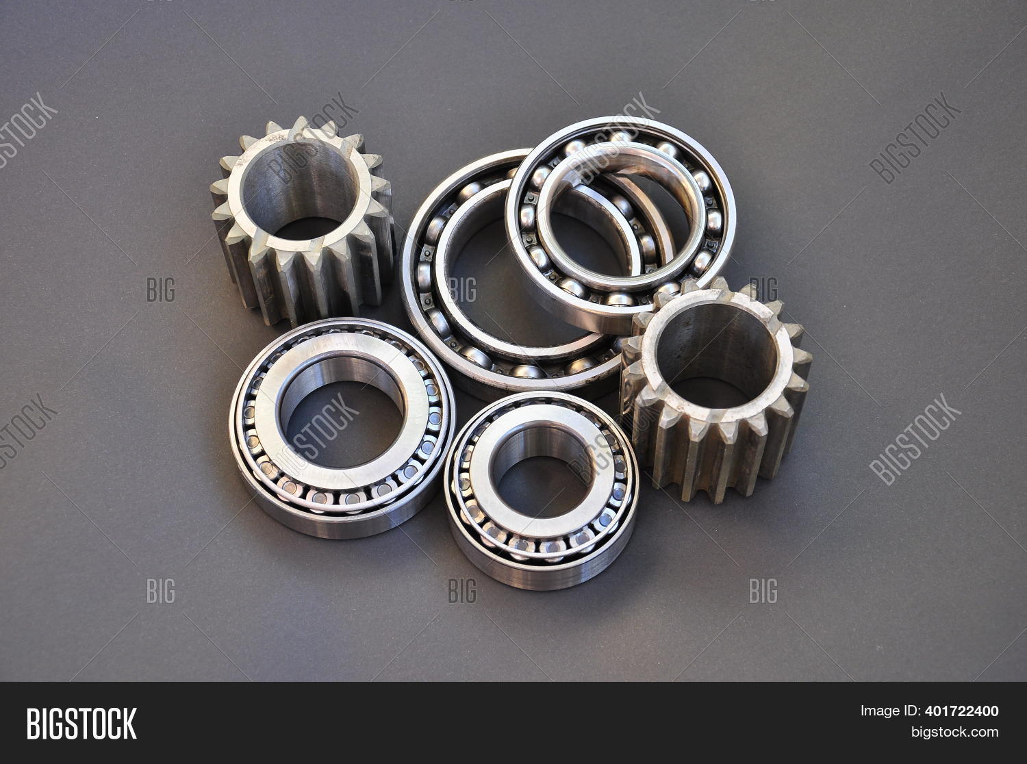 Various Bearings Gears Image & Photo (Free Trial) | Bigstock
