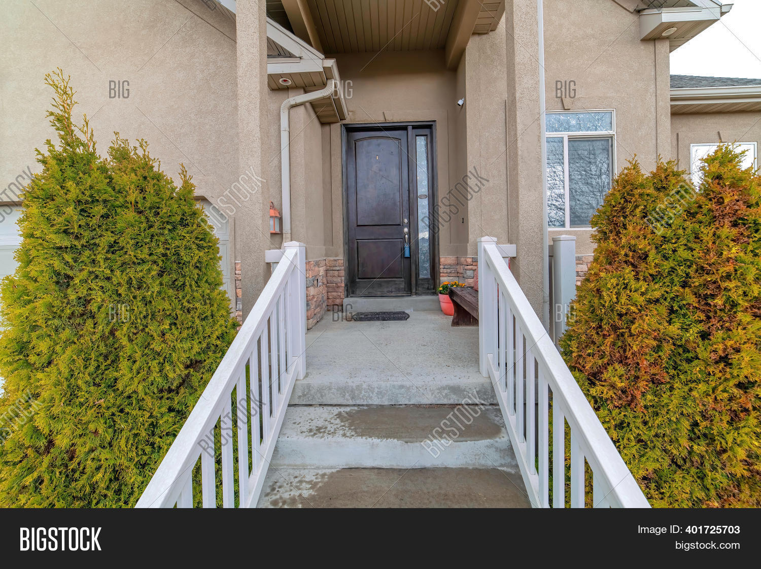 Stairs Going Portico Image & Photo (Free Trial) | Bigstock
