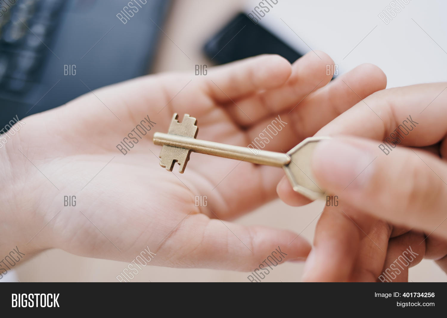 Handing Key Hand Hand Image & Photo (Free Trial) | Bigstock