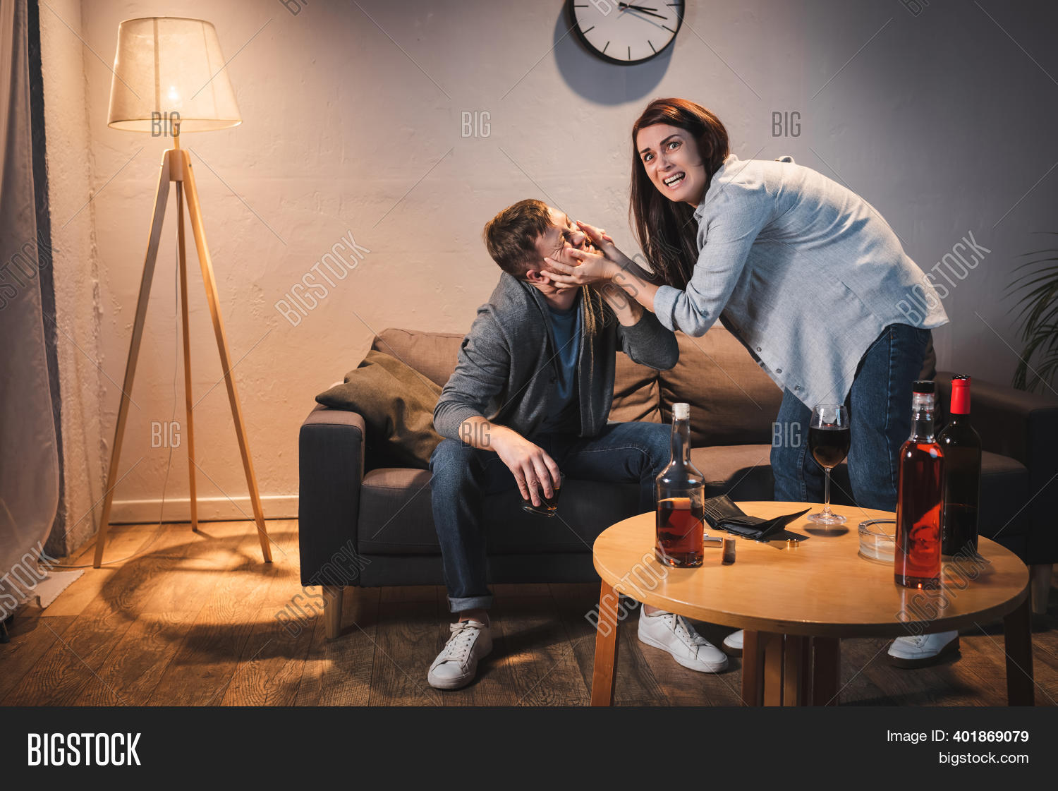 Angry Wife Screaming Image & Photo (Free Trial) | Bigstock