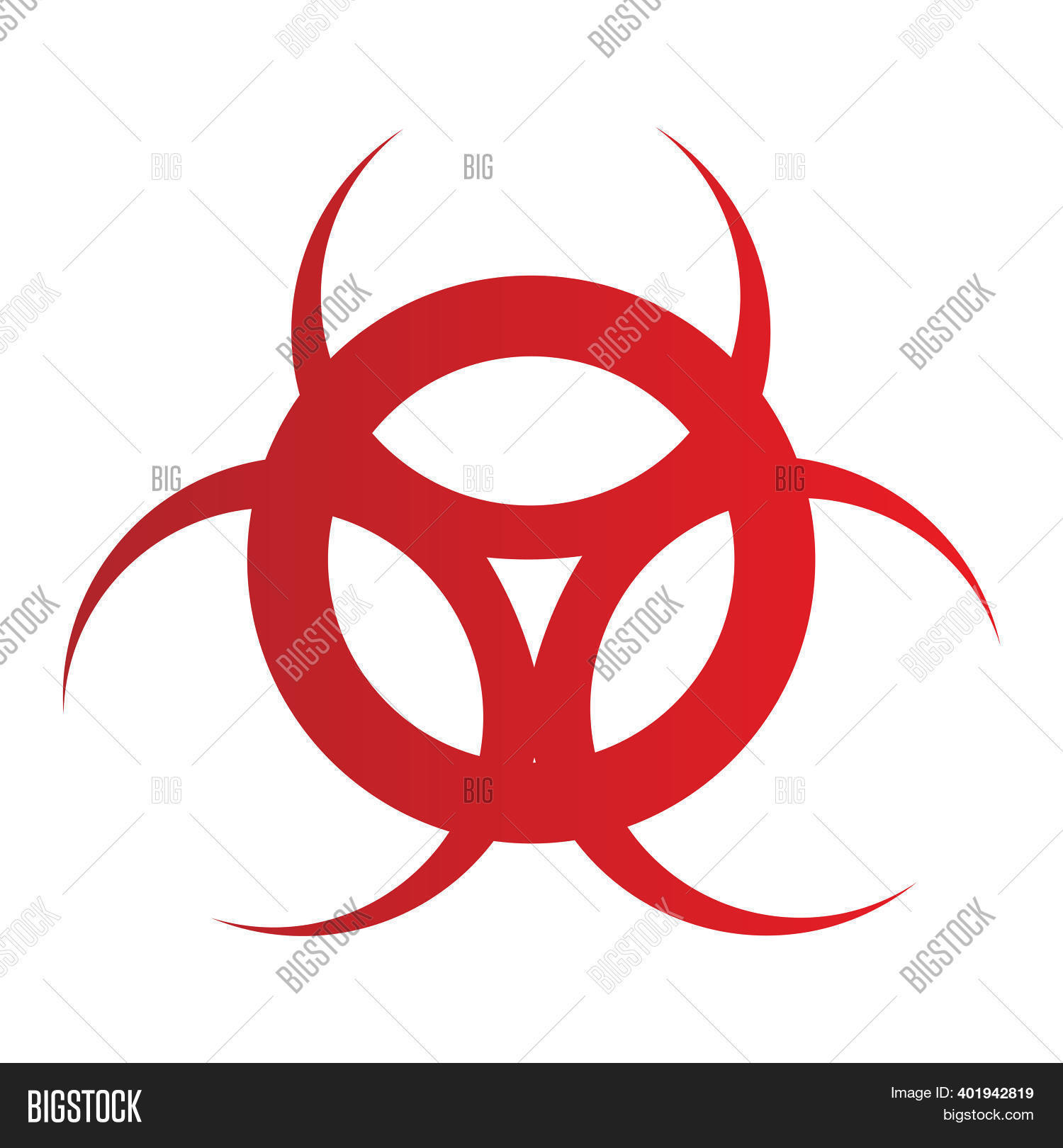 Red Virus Warning Sign Image & Photo (Free Trial) | Bigstock