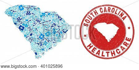 Vector Collage South Vector & Photo (Free Trial) | Bigstock