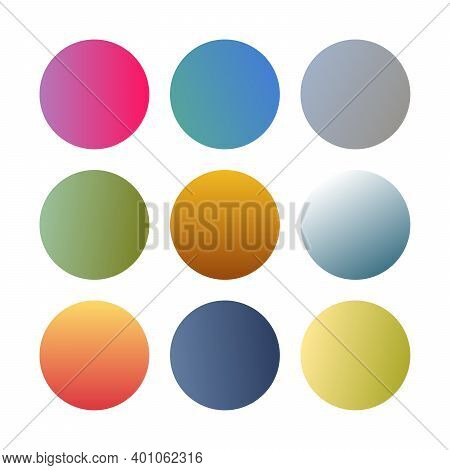 Round Gradients Vector & Photo (Free Trial) | Bigstock