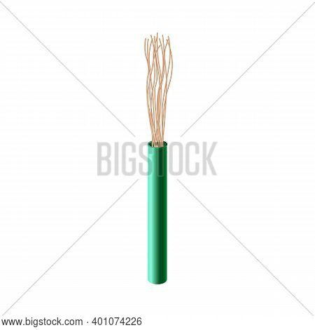 Electric Cable Cut Vector & Photo (Free Trial) | Bigstock