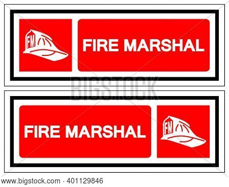 Fire Marshal Symbol Vector & Photo (Free Trial) | Bigstock