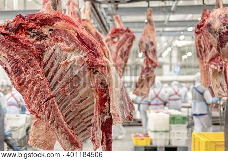 Chopped Beef Carcasses Image & Photo (Free Trial) | Bigstock