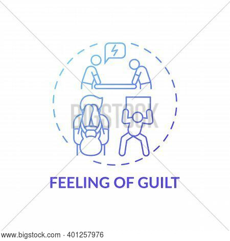 Guilt Feeling Concept Vector & Photo (Free Trial) | Bigstock