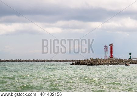 Modern Lighthouse On Image & Photo (Free Trial) | Bigstock