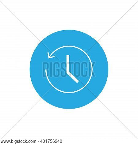 History Button Icon Vector & Photo (Free Trial) | Bigstock