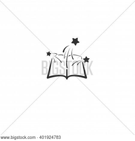 Open Book Stars Vector & Photo (Free Trial) | Bigstock