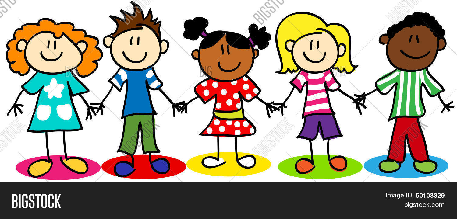 Stick Figure Ethnic Vector & Photo (Free Trial) | Bigstock