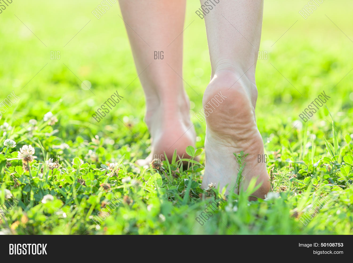 Light Step Barefoot On Image & Photo (Free Trial) | Bigstock