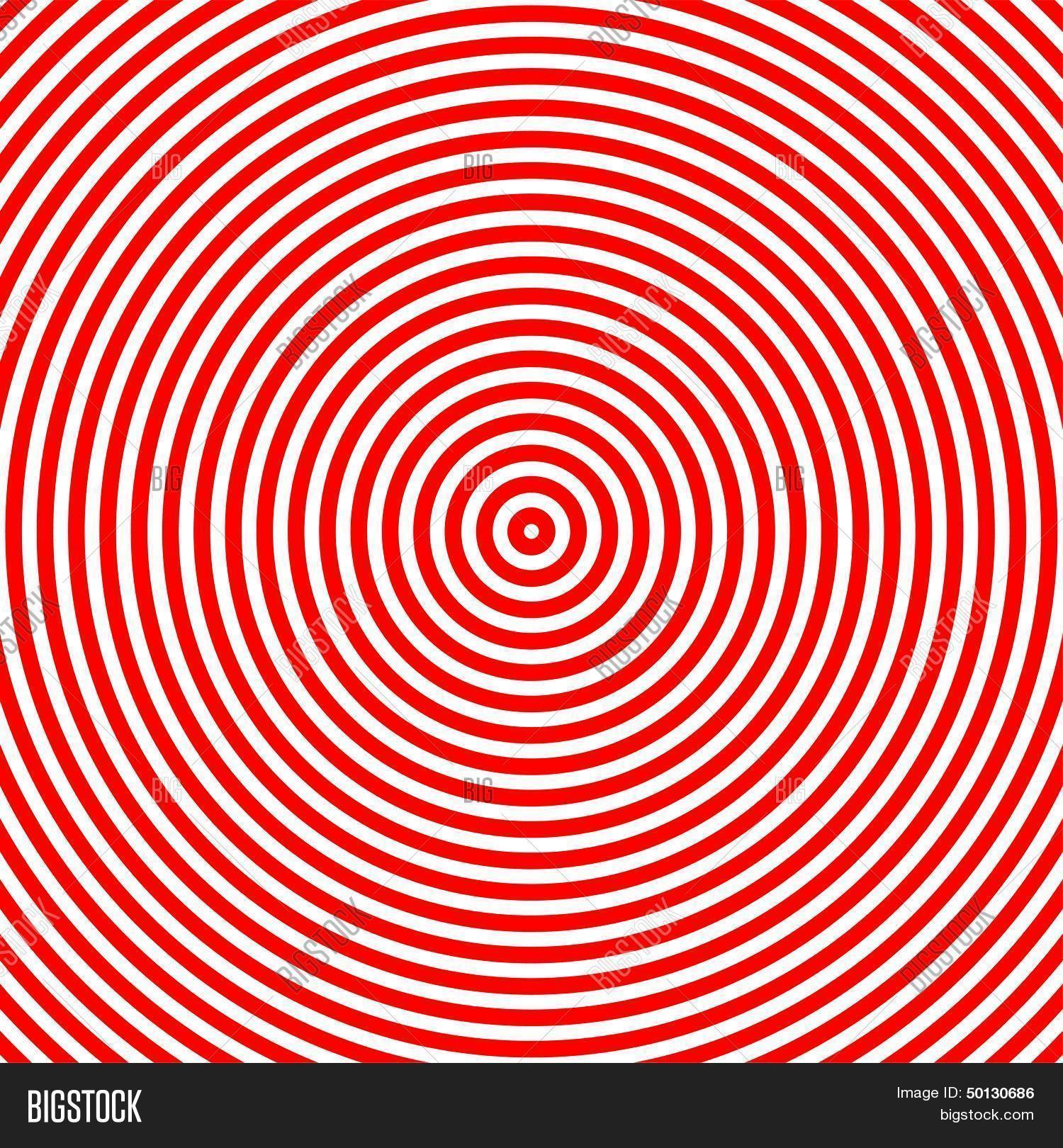 Hypnotize Red White Image & Photo (Free Trial) | Bigstock