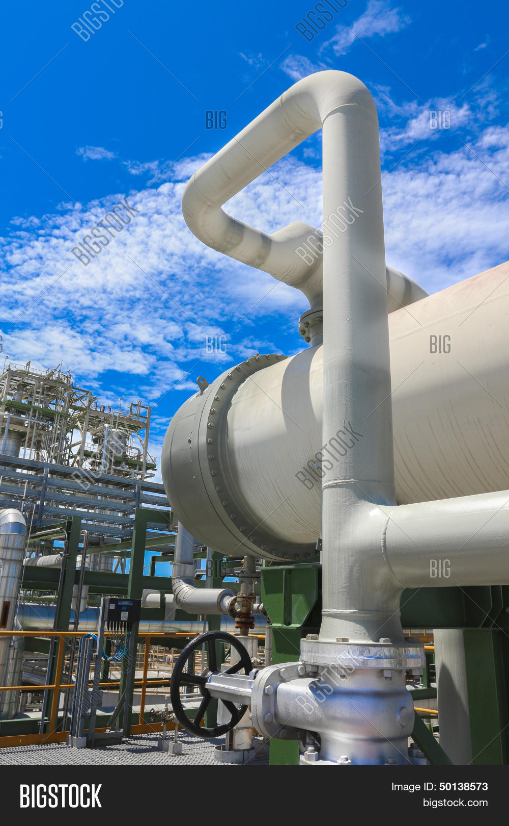 Industrial Pipe Line Image & Photo (Free Trial) | Bigstock