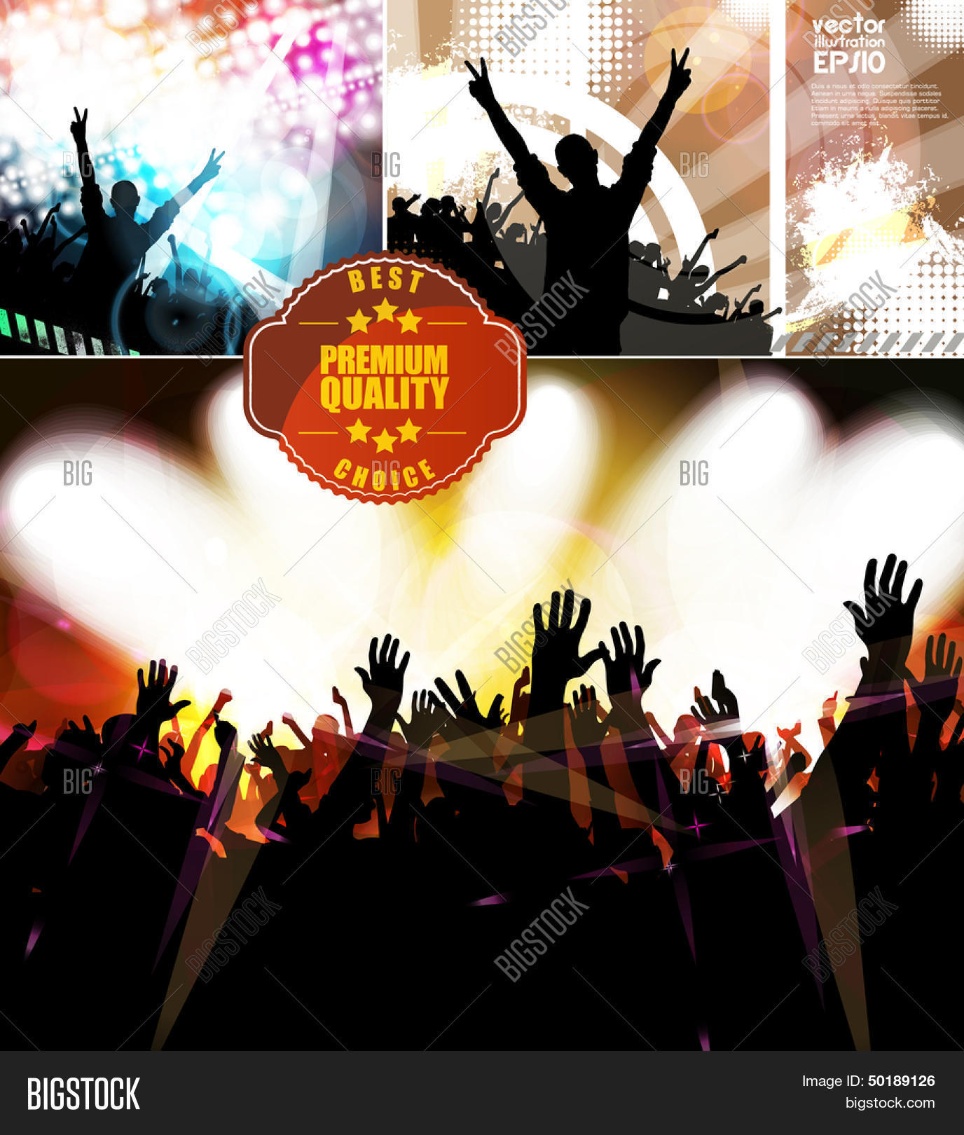 Silhouette Party Vector & Photo (Free Trial) | Bigstock