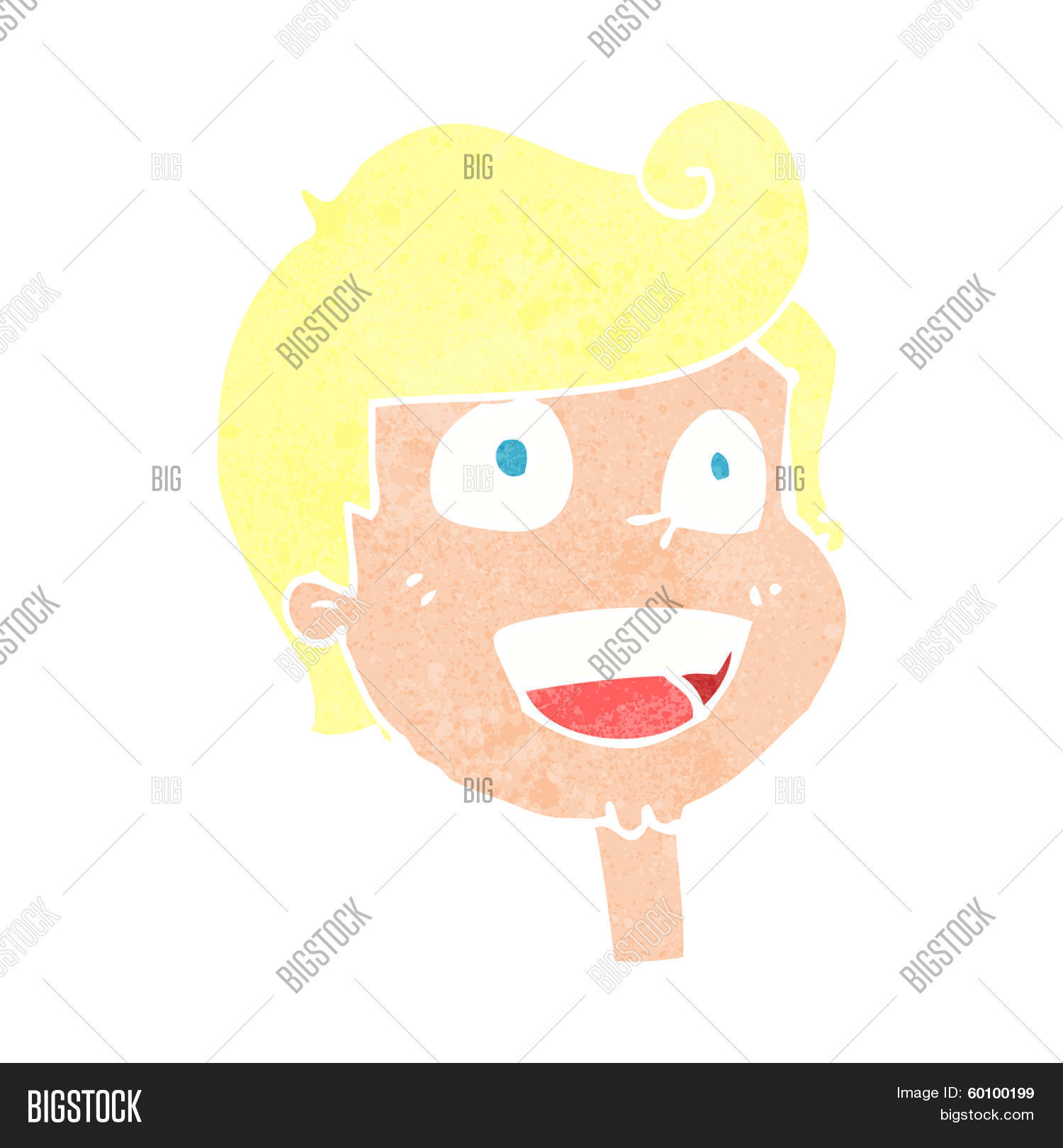 Cartoon Happy Face Vector & Photo (Free Trial) | Bigstock