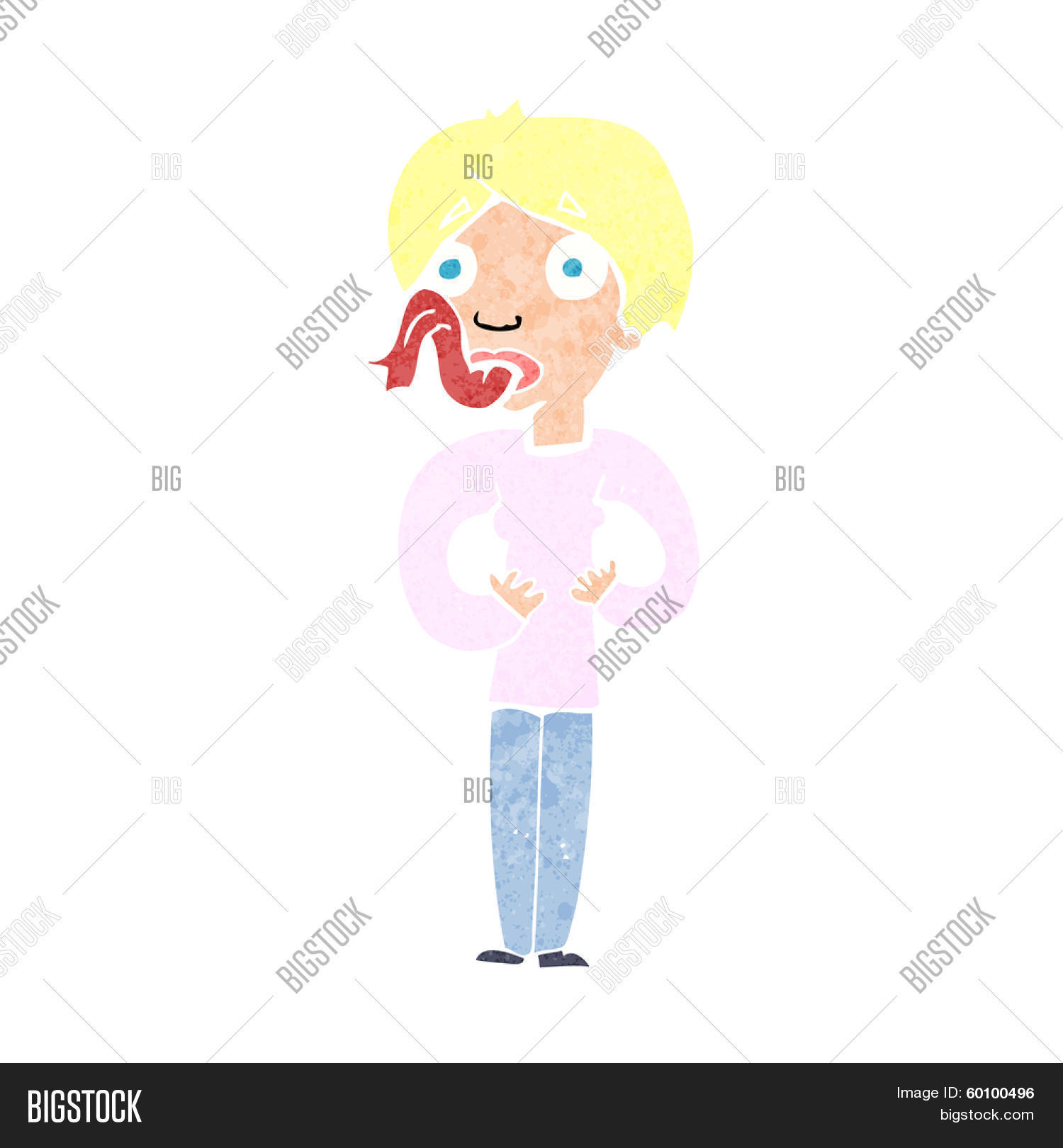 Cartoon Woman Vector And Photo Free Trial Bigstock
