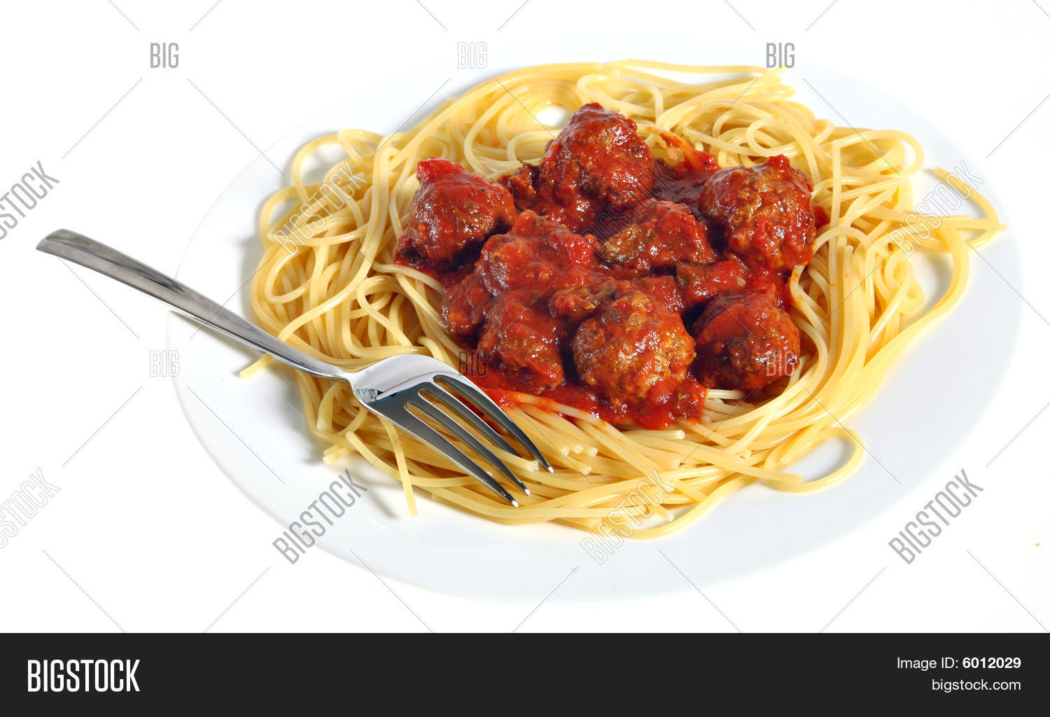 Plate Spaghetti Image & Photo (Free Trial) | Bigstock