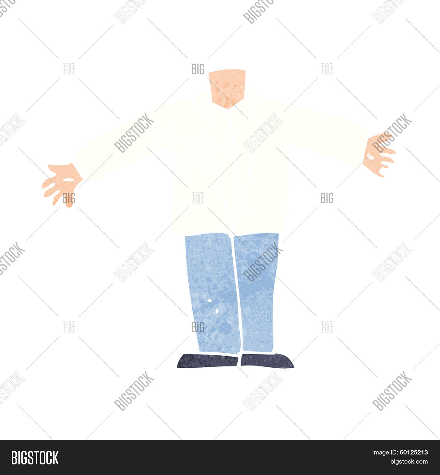 Cartoon Body Waving Vector & Photo (Free Trial) | Bigstock