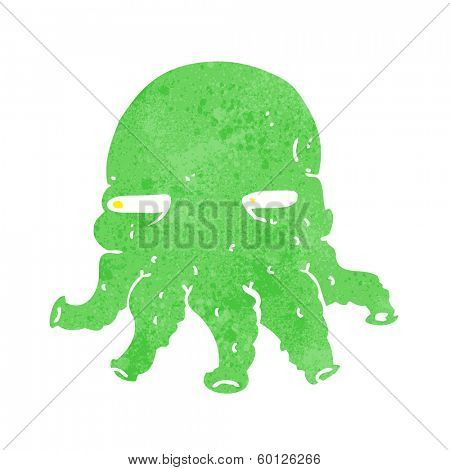 Cartoon Alien Face Vector & Photo (Free Trial) | Bigstock