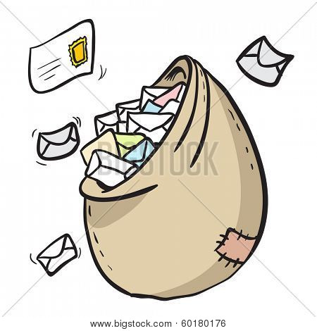 Mailbag Images, Illustrations & Vectors (Free) - Bigstock