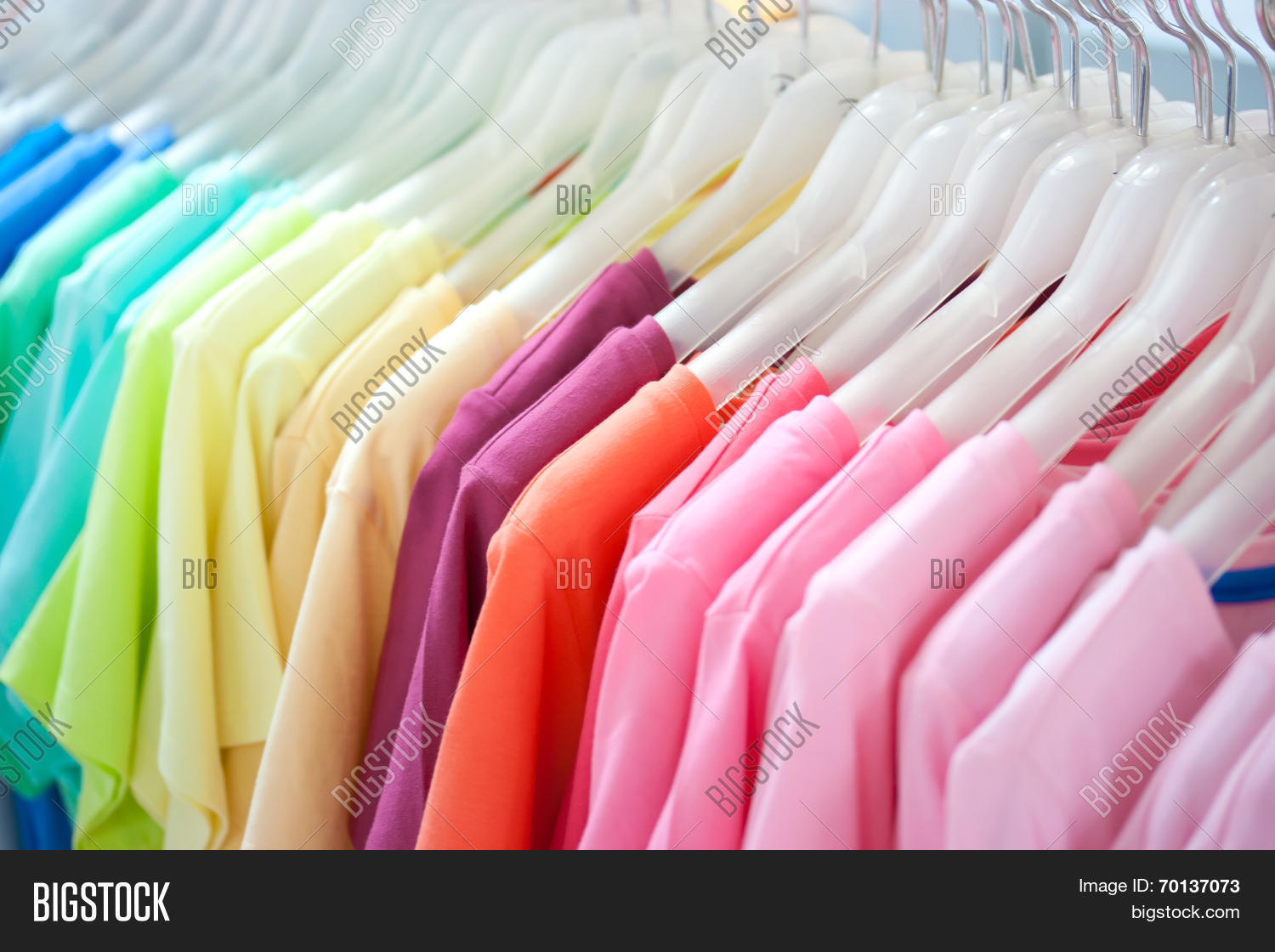Colorful T-shirt Image & Photo (Free Trial) | Bigstock