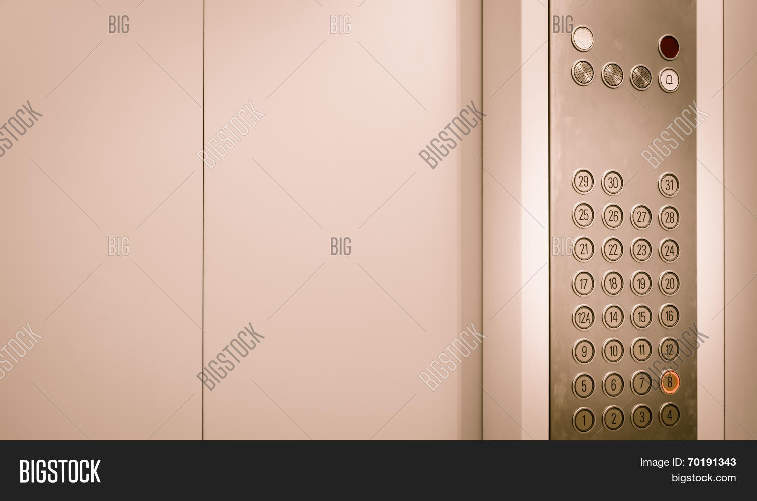Elevator Control Panel Image & Photo (Free Trial) | Bigstock
