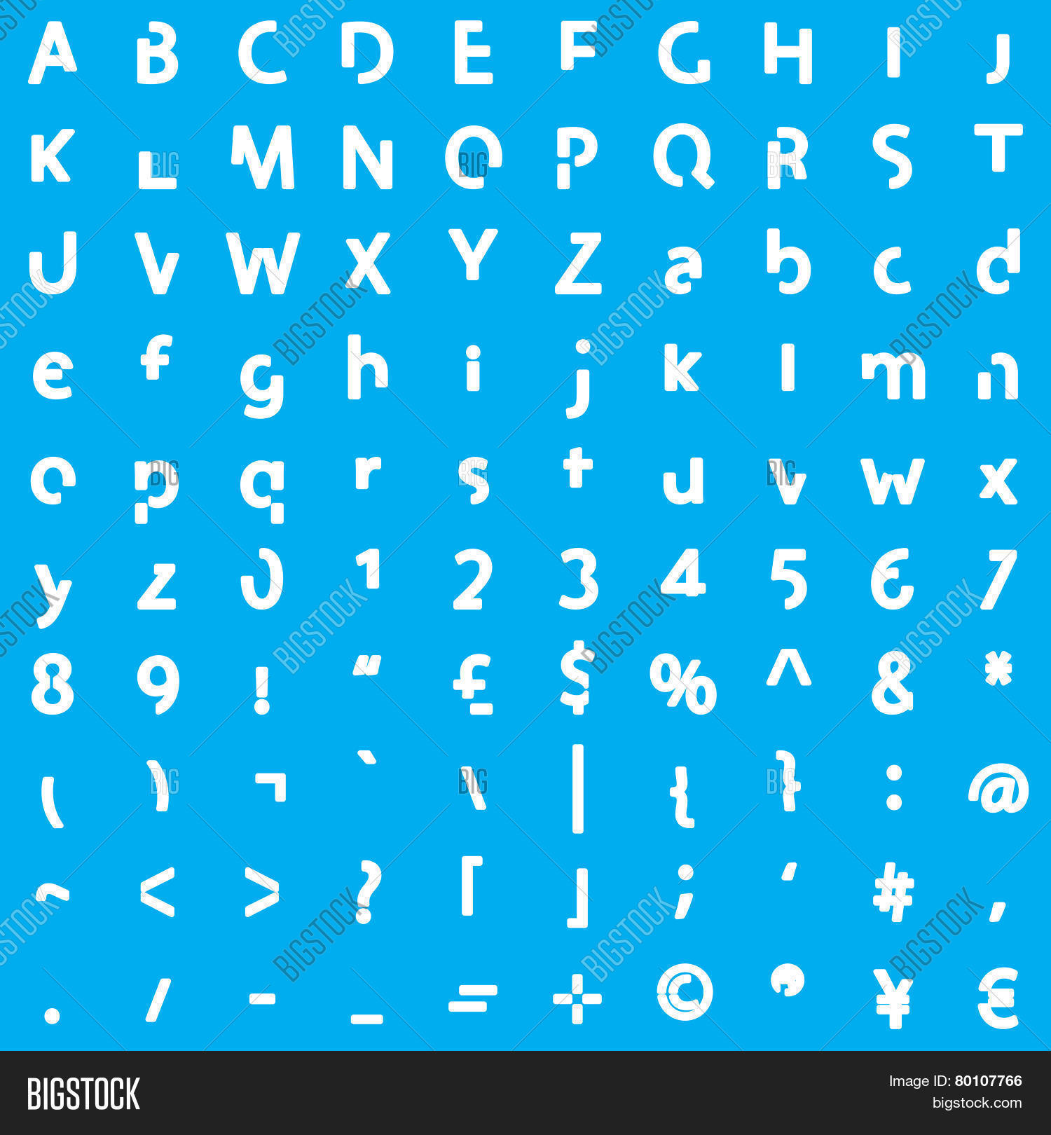 Inividual Alphabet Image & Photo (Free Trial) | Bigstock