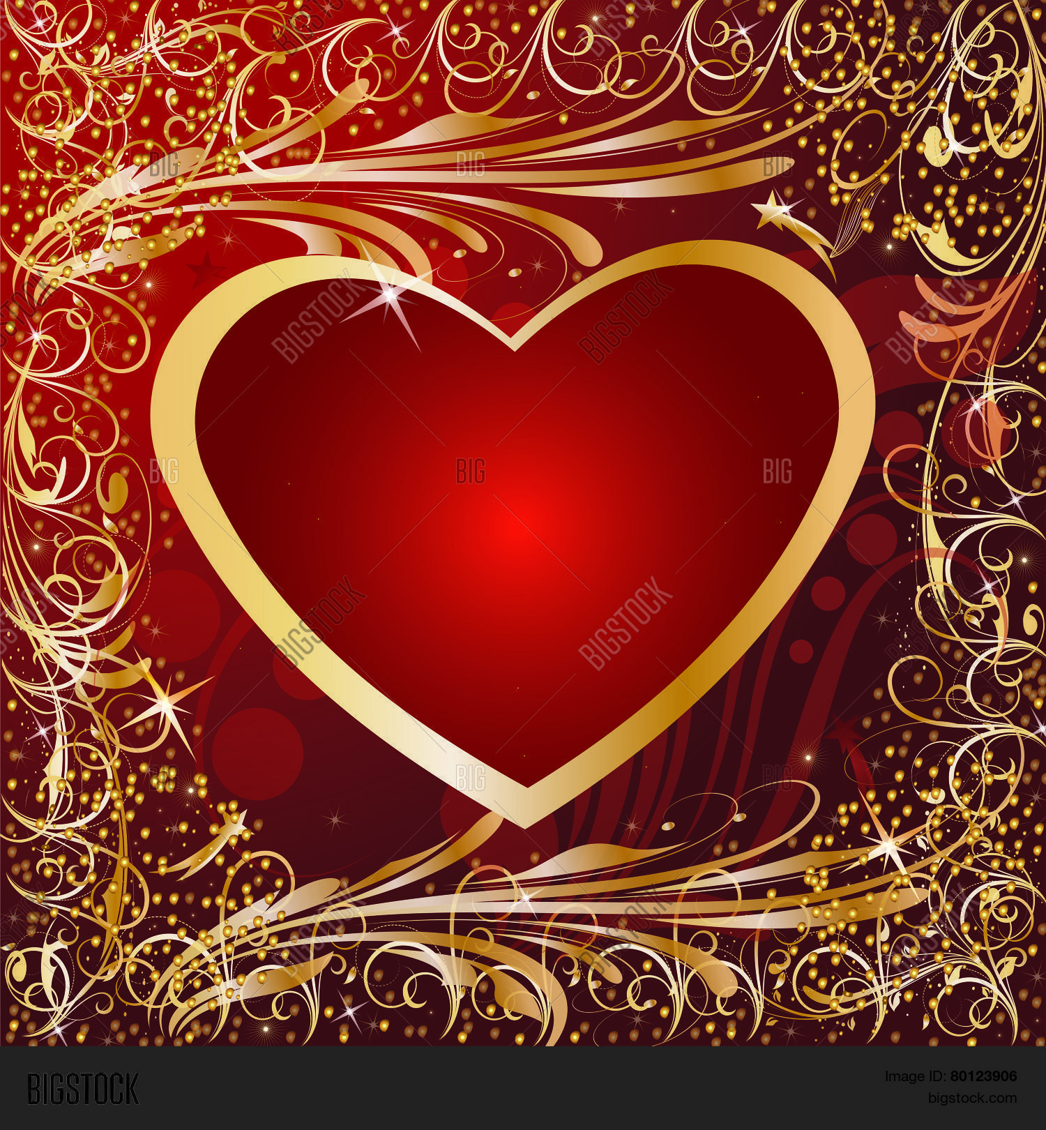 Maroon Gold Artistic Vector & Photo (Free Trial) | Bigstock