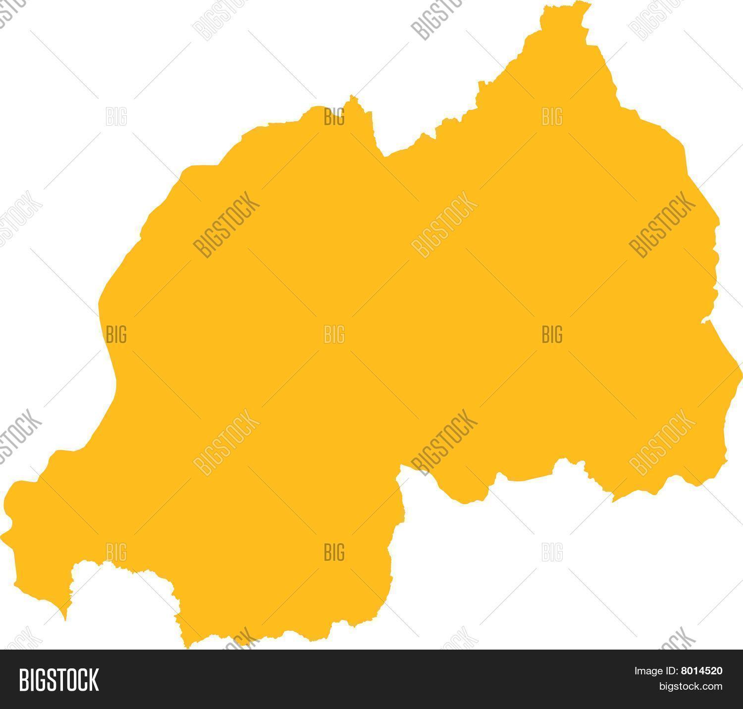 Rwanda Map Vector & Photo (Free Trial) | Bigstock
