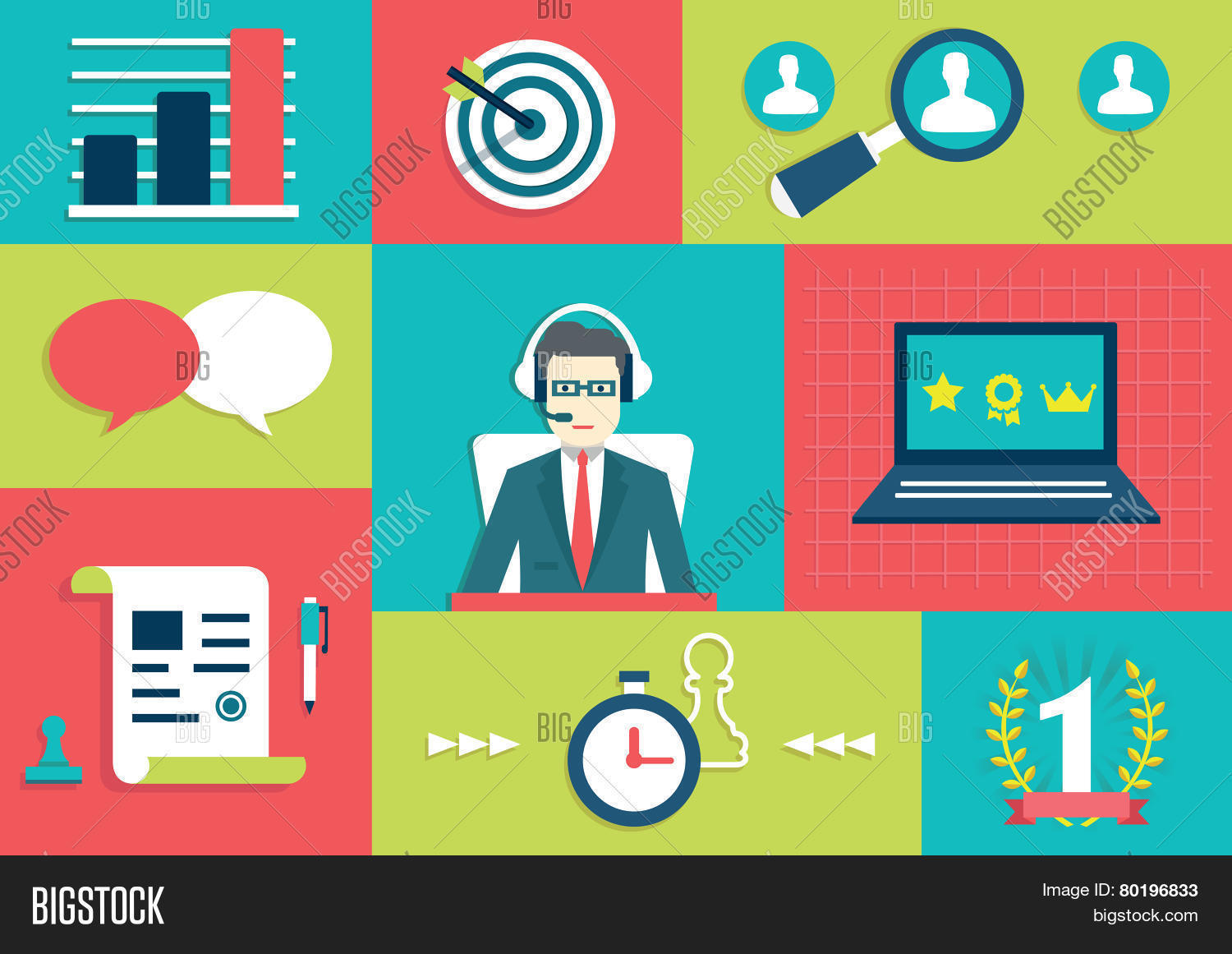 Customer Relationship Vector & Photo (Free Trial) | Bigstock