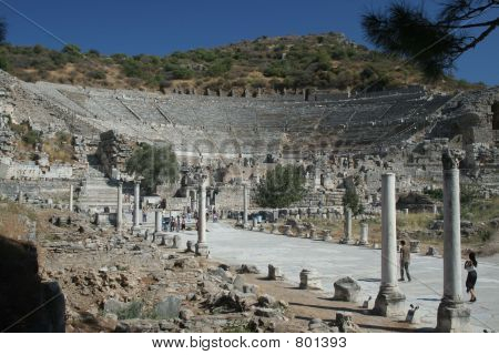 Ephesus Amphitheater Image & Photo (Free Trial) | Bigstock