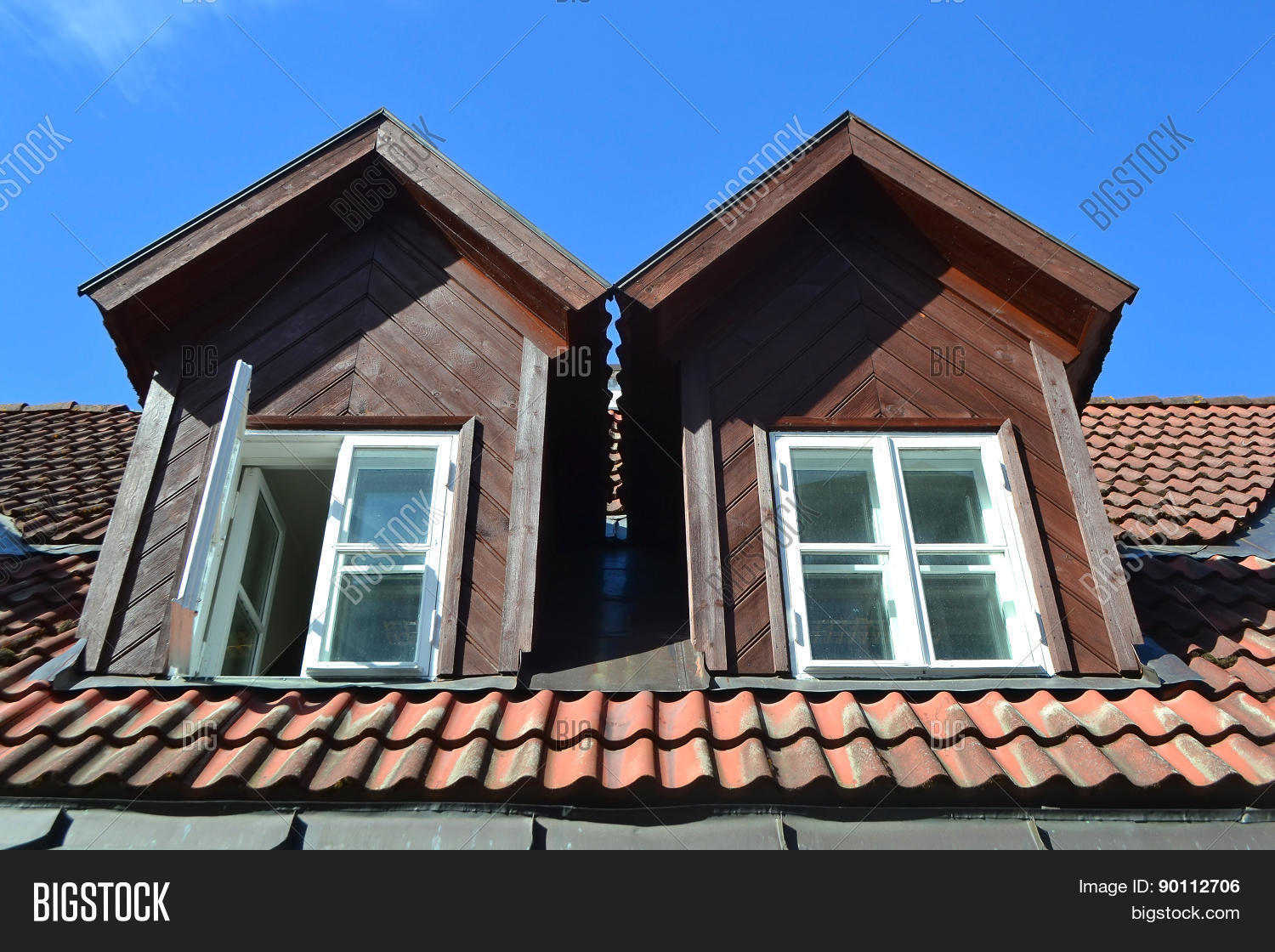 Mansard Windows Image & Photo (Free Trial) | Bigstock