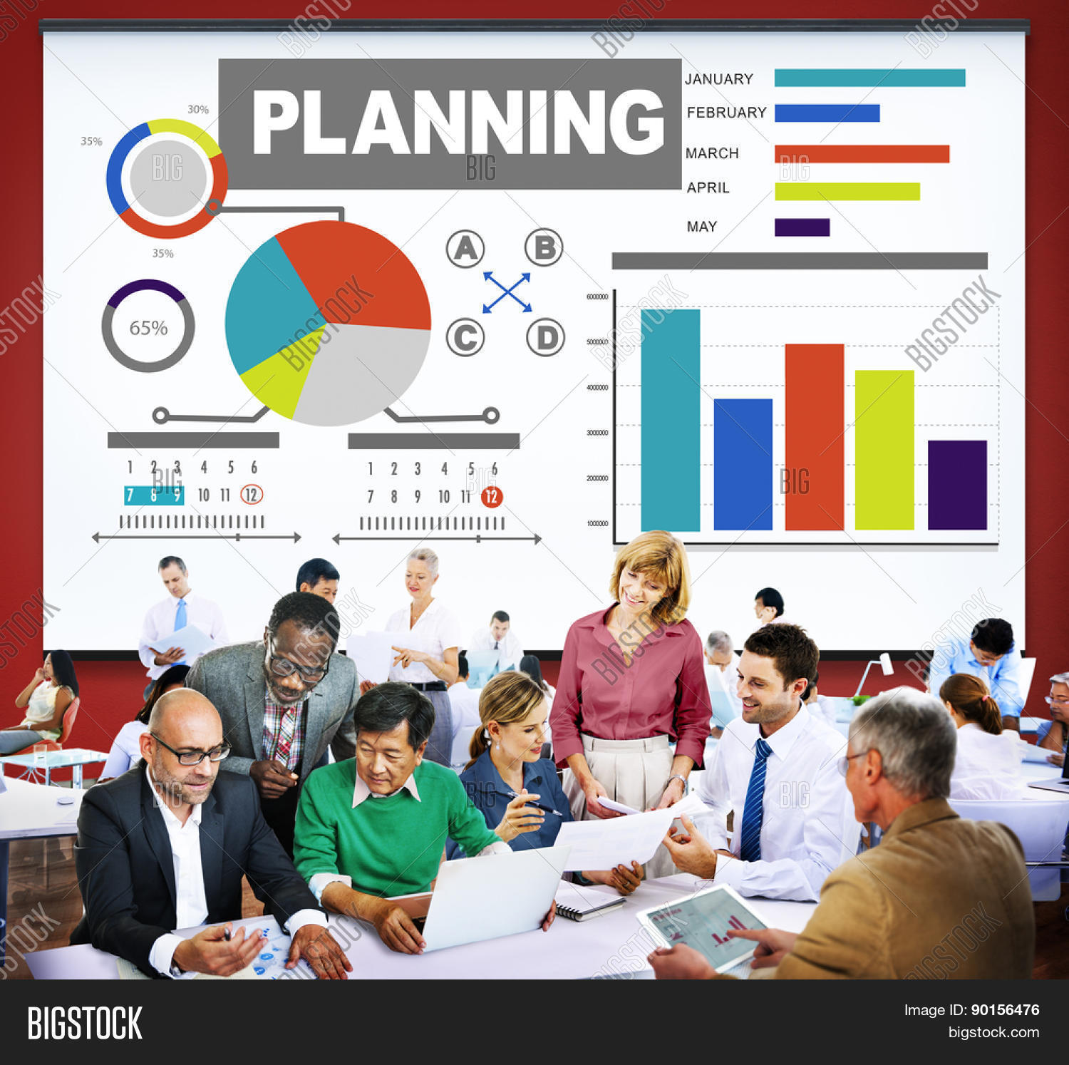 Planning Bar Graph Image & Photo (Free Trial) | Bigstock