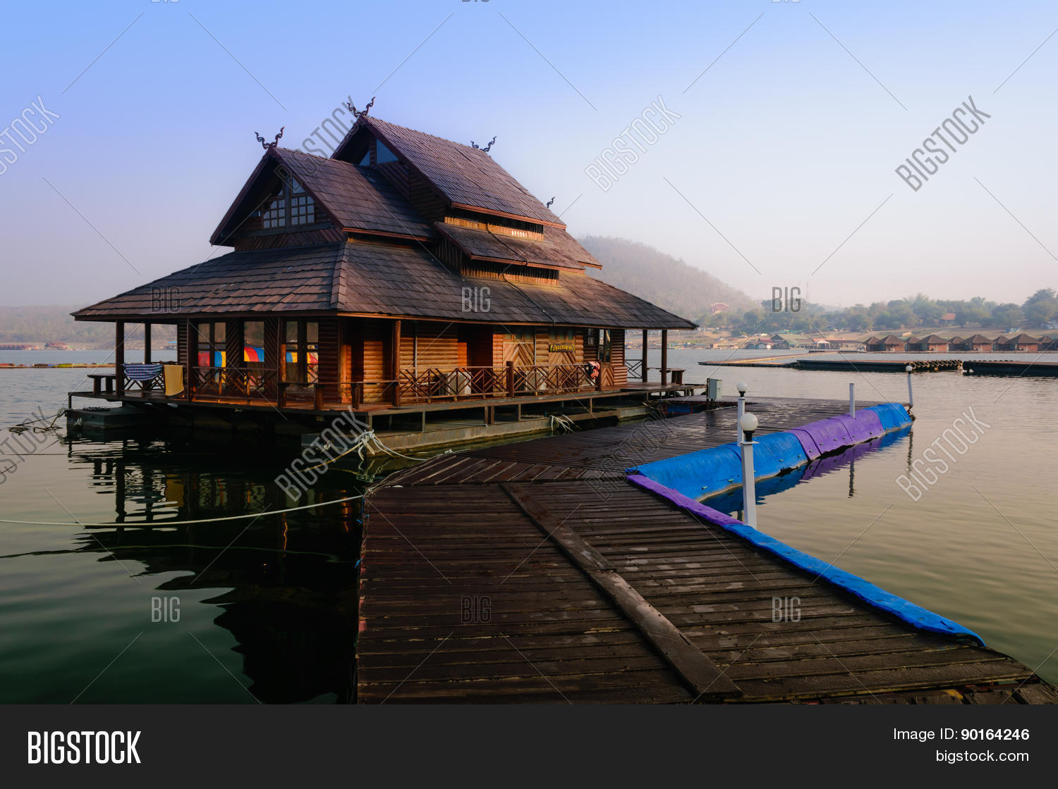 Raft House Lake Image & Photo (Free Trial) | Bigstock