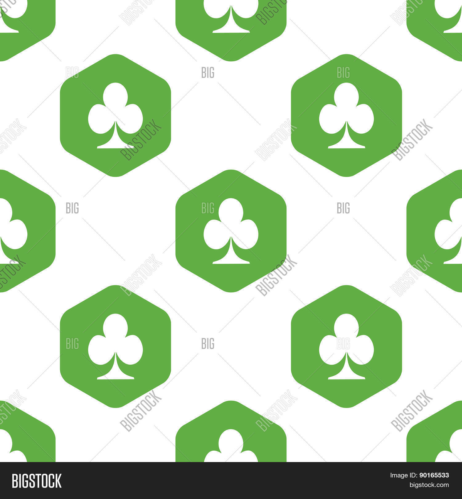 Clubs Symbol Pattern Vector & Photo (Free Trial) | Bigstock