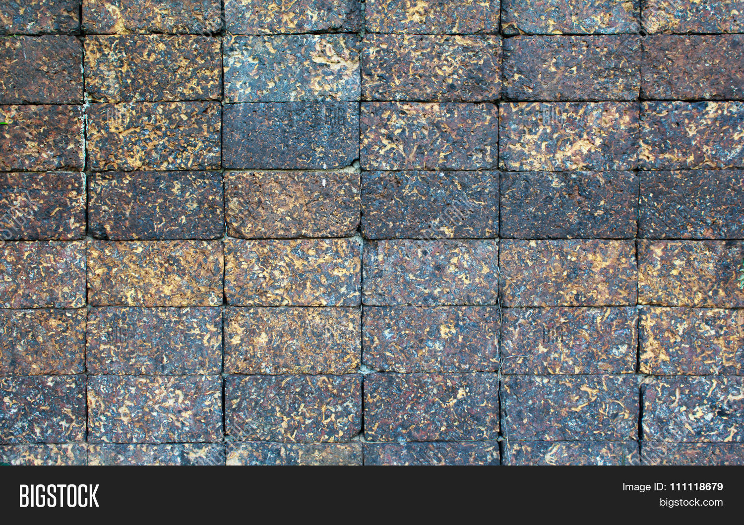 Laterite Brick Wall Image & Photo (Free Trial) | Bigstock