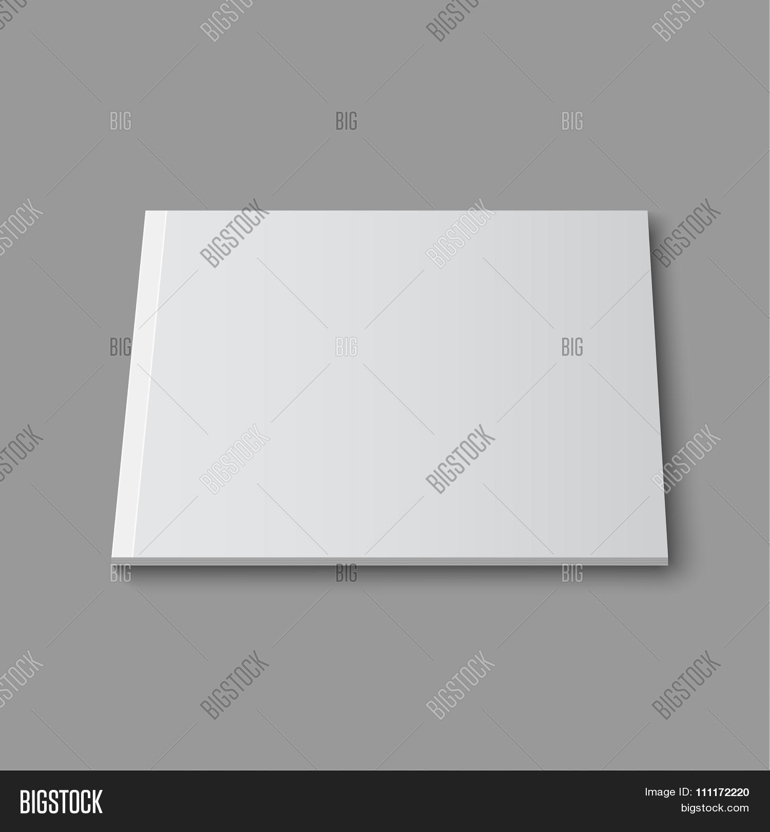 Blank Empty Magazine Vector & Photo (Free Trial) | Bigstock