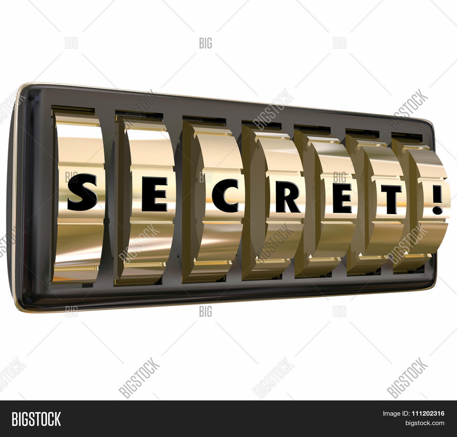 Secret Letters On Gold Image & Photo (Free Trial) | Bigstock