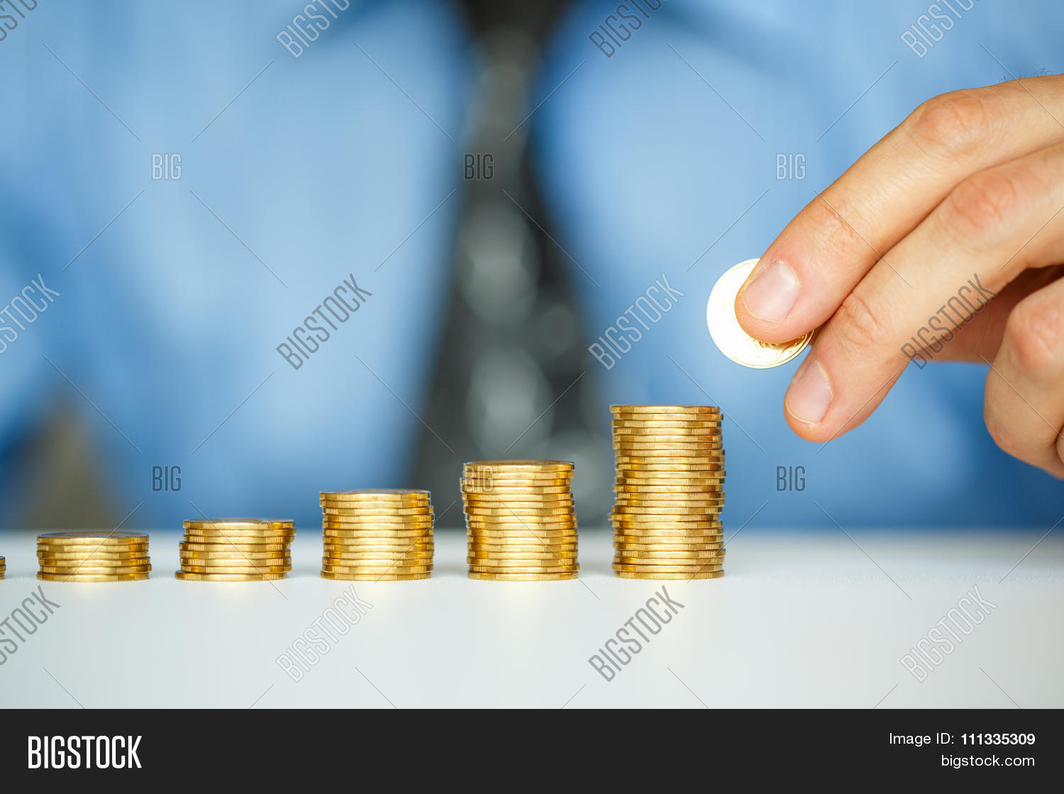 Male Hand Stacking Image & Photo (Free Trial) | Bigstock