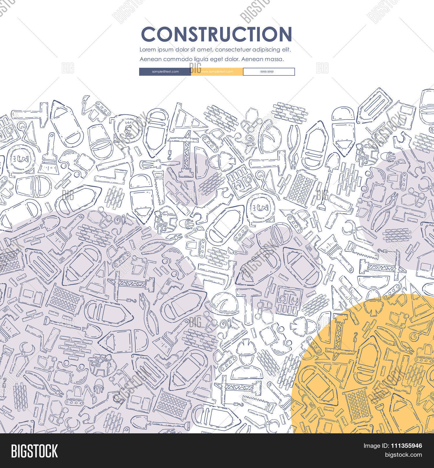 Construction Doodle Vector & Photo (Free Trial) | Bigstock
