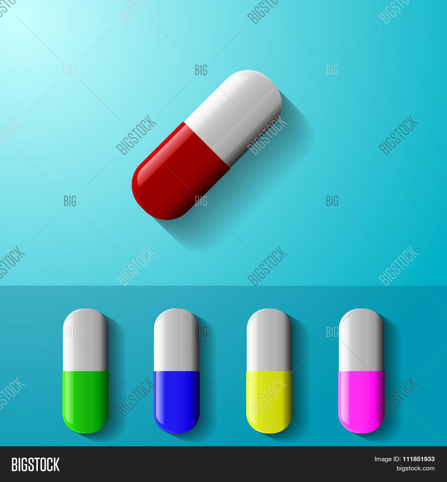 Tablets Pills Vector Vector & Photo (Free Trial) | Bigstock
