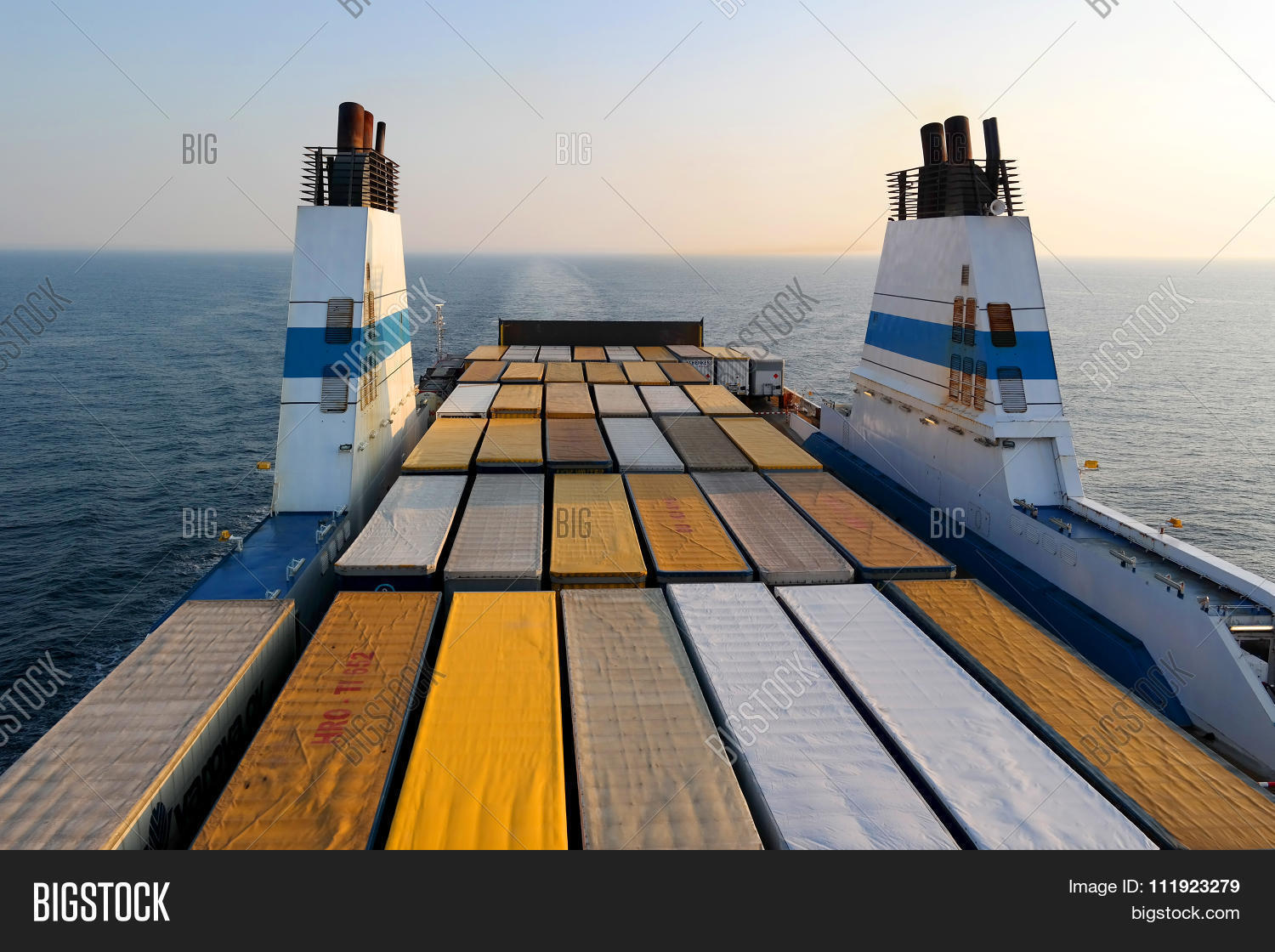 Cargo Ferry Transport Image & Photo (Free Trial) | Bigstock
