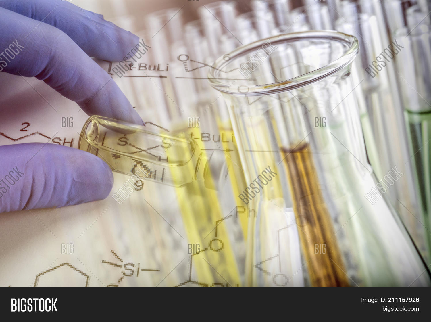 Several Test Tubes Image & Photo (Free Trial) | Bigstock