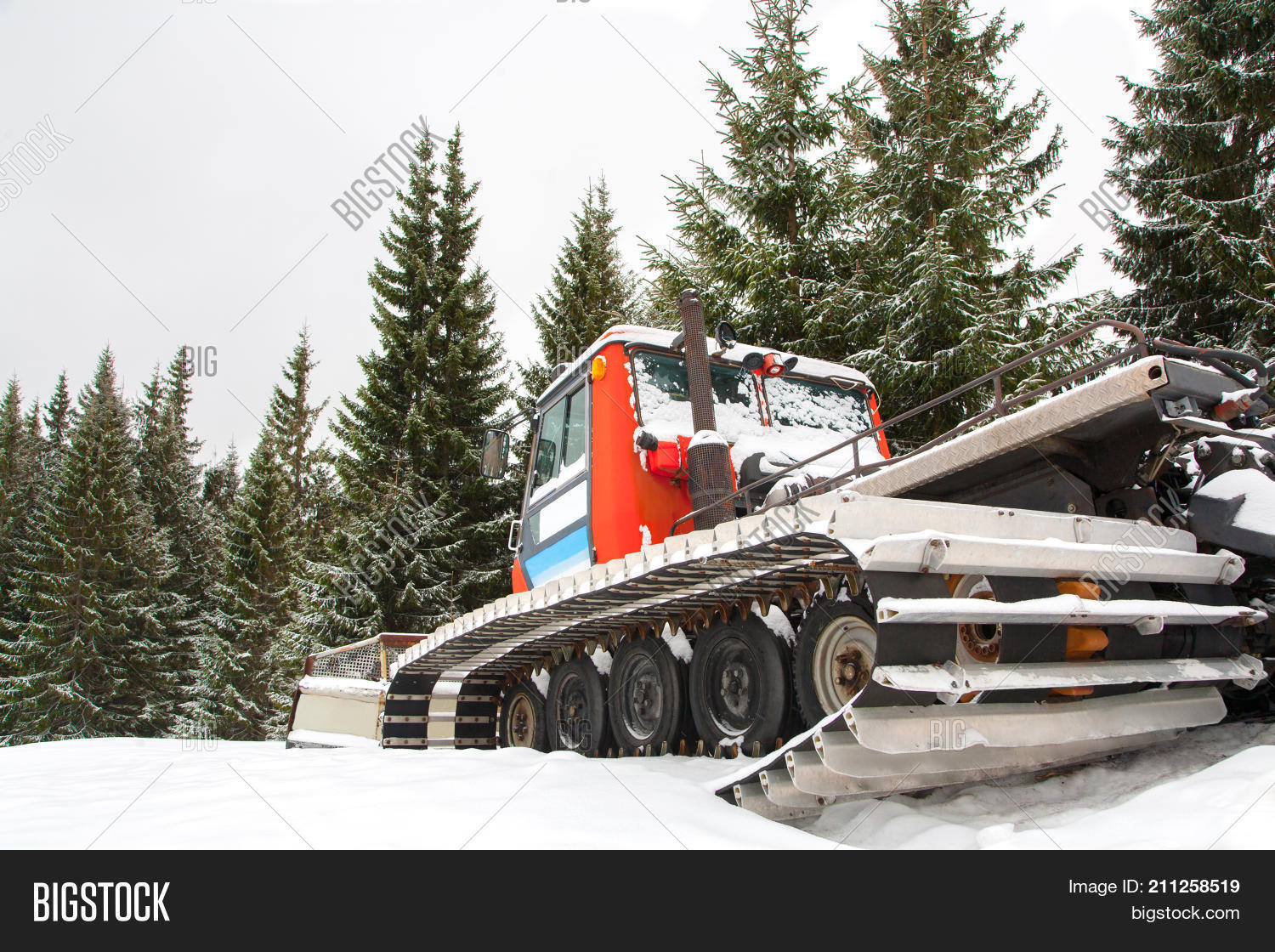 Ratrak Snowcat, Image & Photo (Free Trial) | Bigstock