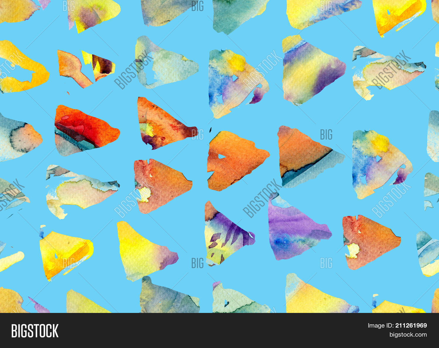 Watercolor Triangle Image & Photo (Free Trial) | Bigstock