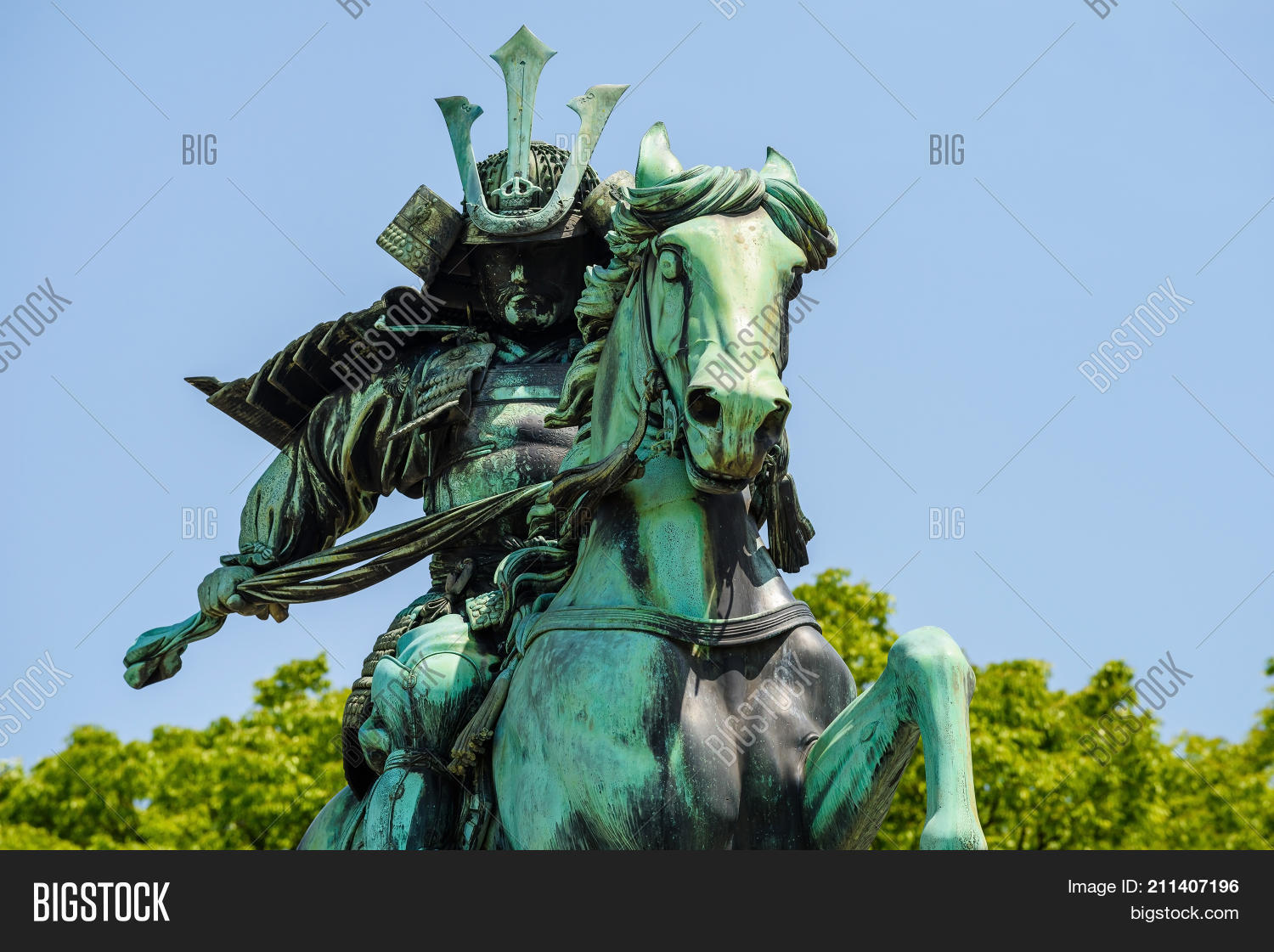 Great Samurai Monument Image & Photo (Free Trial) | Bigstock