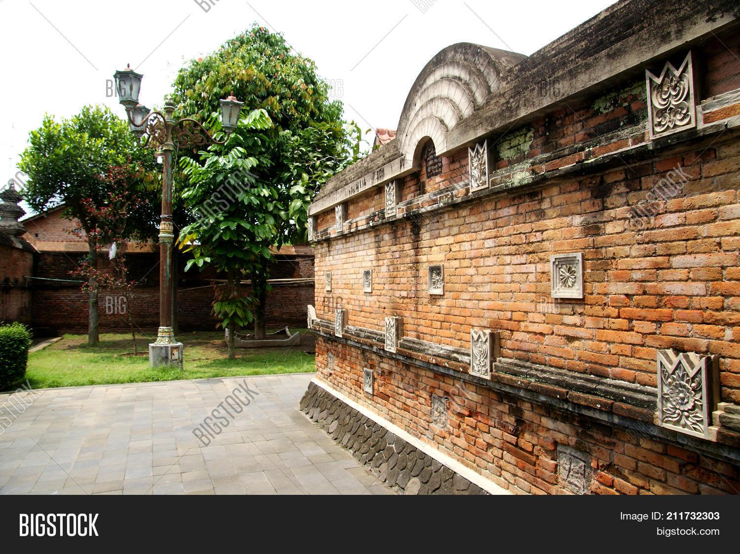 Brick Wall Partition Image & Photo (Free Trial) | Bigstock